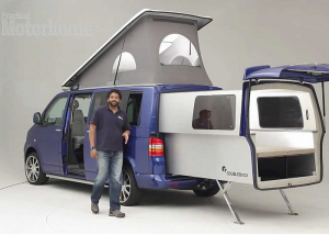 See This Amazing Doubleback VW Camper In Action